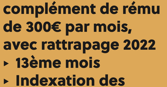Négociations salariales 2023 : Allons chercher notre dû ! - Sud PTT